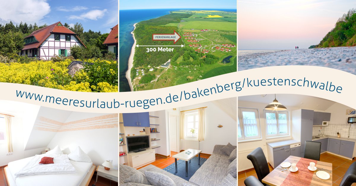 Ferienwohnung Küstenschwalbe | Bakenberg - Insel Rügen