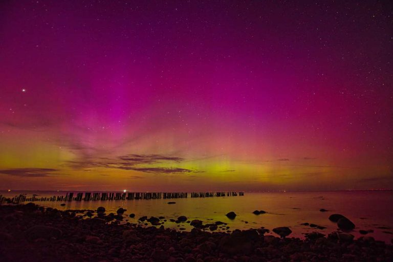 Polarlichter auf Rügen